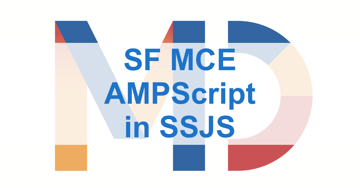 AMPScript in SSJS | Mateusz Dąbrowski
