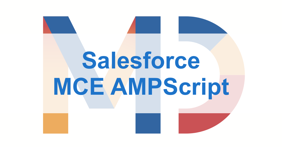 Salesforce Marketing Cloud Engagement AMPScript | Mateusz Dąbrowski