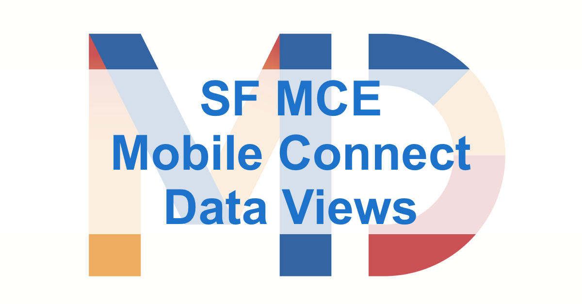 MCE Mobile Connect Data Views | Mateusz Dąbrowski