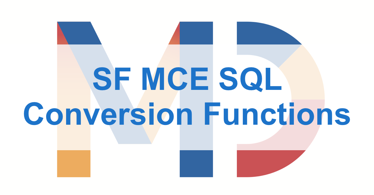 SFMC SQL Conversion Functions | Mateusz Dąbrowski