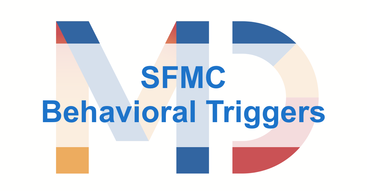 Sfmc Behavioral Triggers Mateusz Dąbrowski