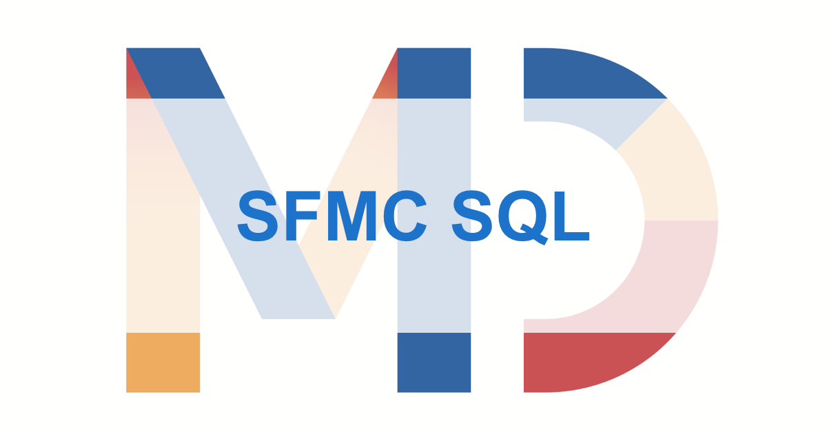 Sfmc Sql Mateusz Dąbrowski